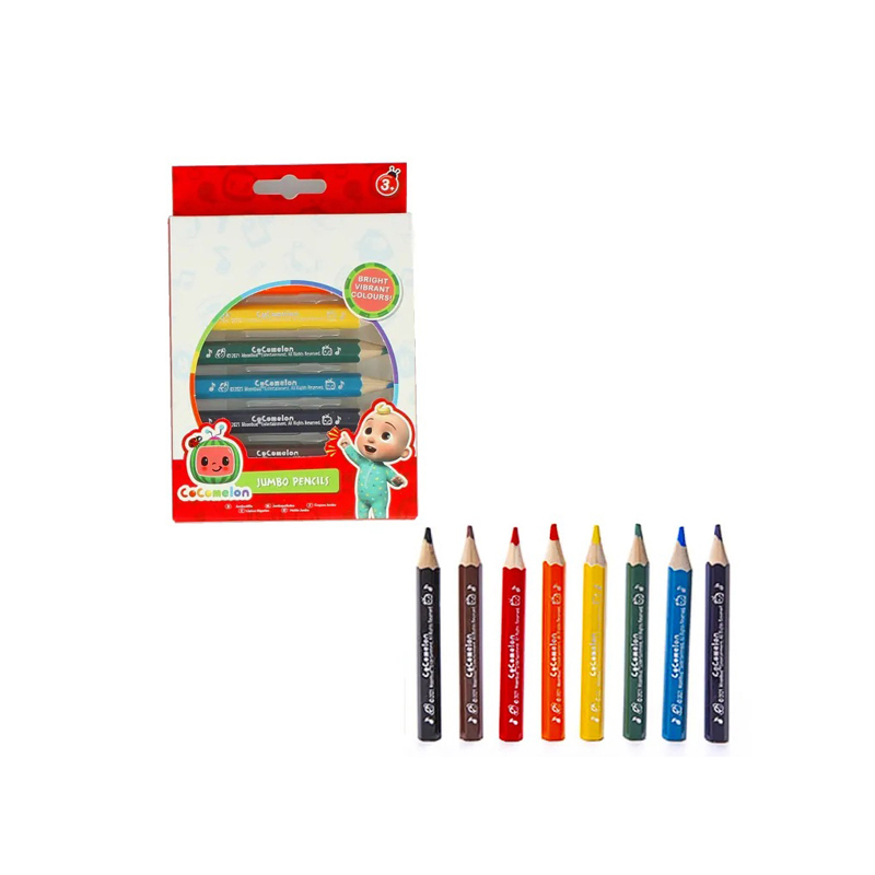 COCOMELON jumbo barvice 8 kos – Svet igrač – Spletna trgovina – Igrače